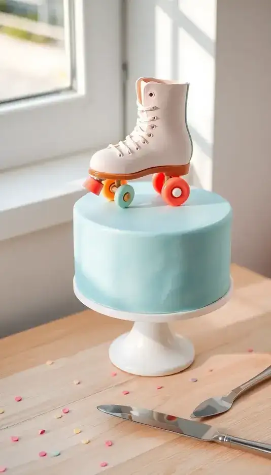 20 Awesome Roller Skate Cake Ideas to Spark Sweet Fun | Cake Ideas Now