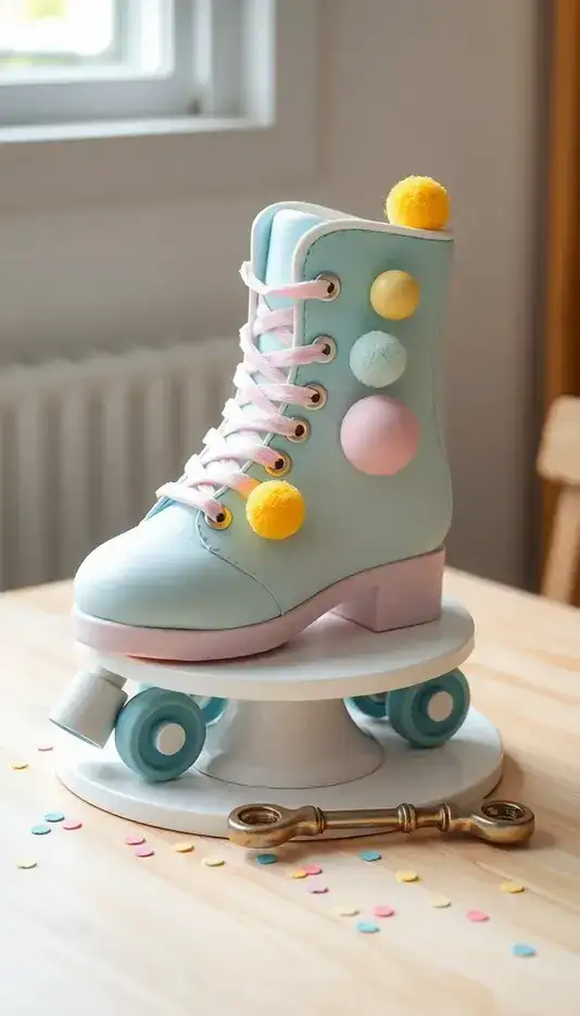 20 Awesome Roller Skate Cake Ideas to Spark Sweet Fun | Cake Ideas Now