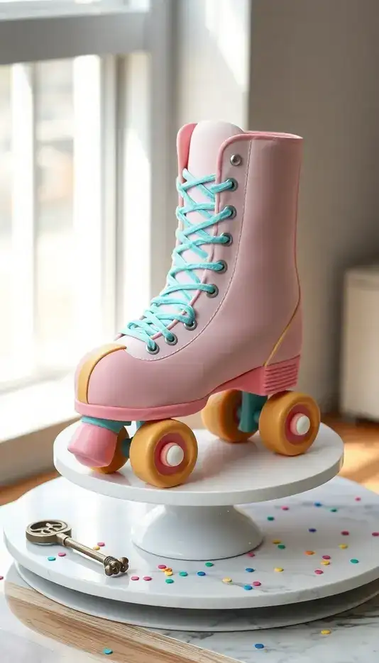 20 Awesome Roller Skate Cake Ideas to Spark Sweet Fun | Cake Ideas Now