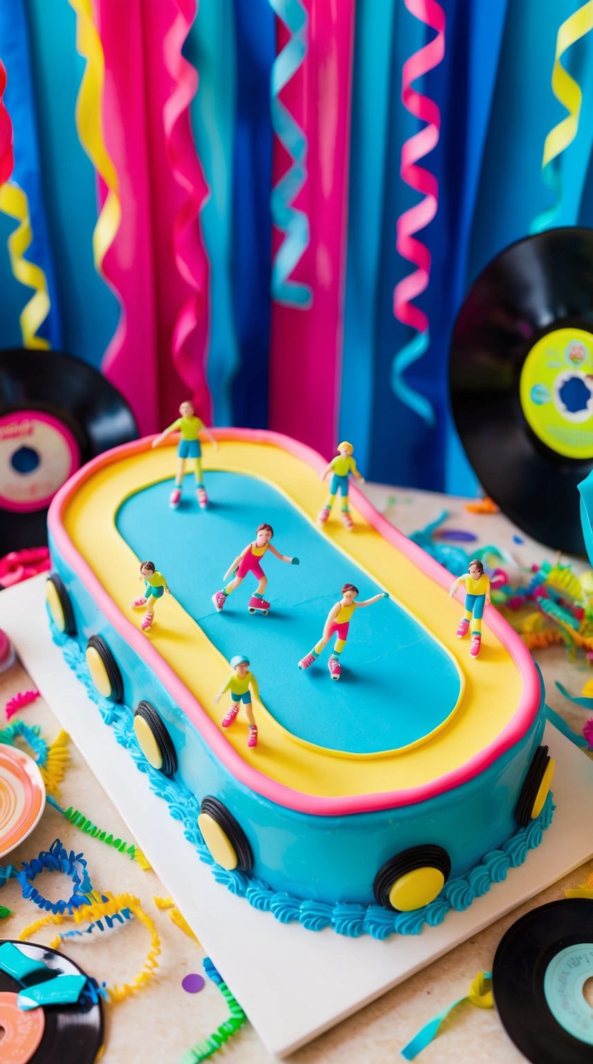 40 Fun 80's Party Cake Ideas to Bring Back Retro Vibes - CakeIdeasNow