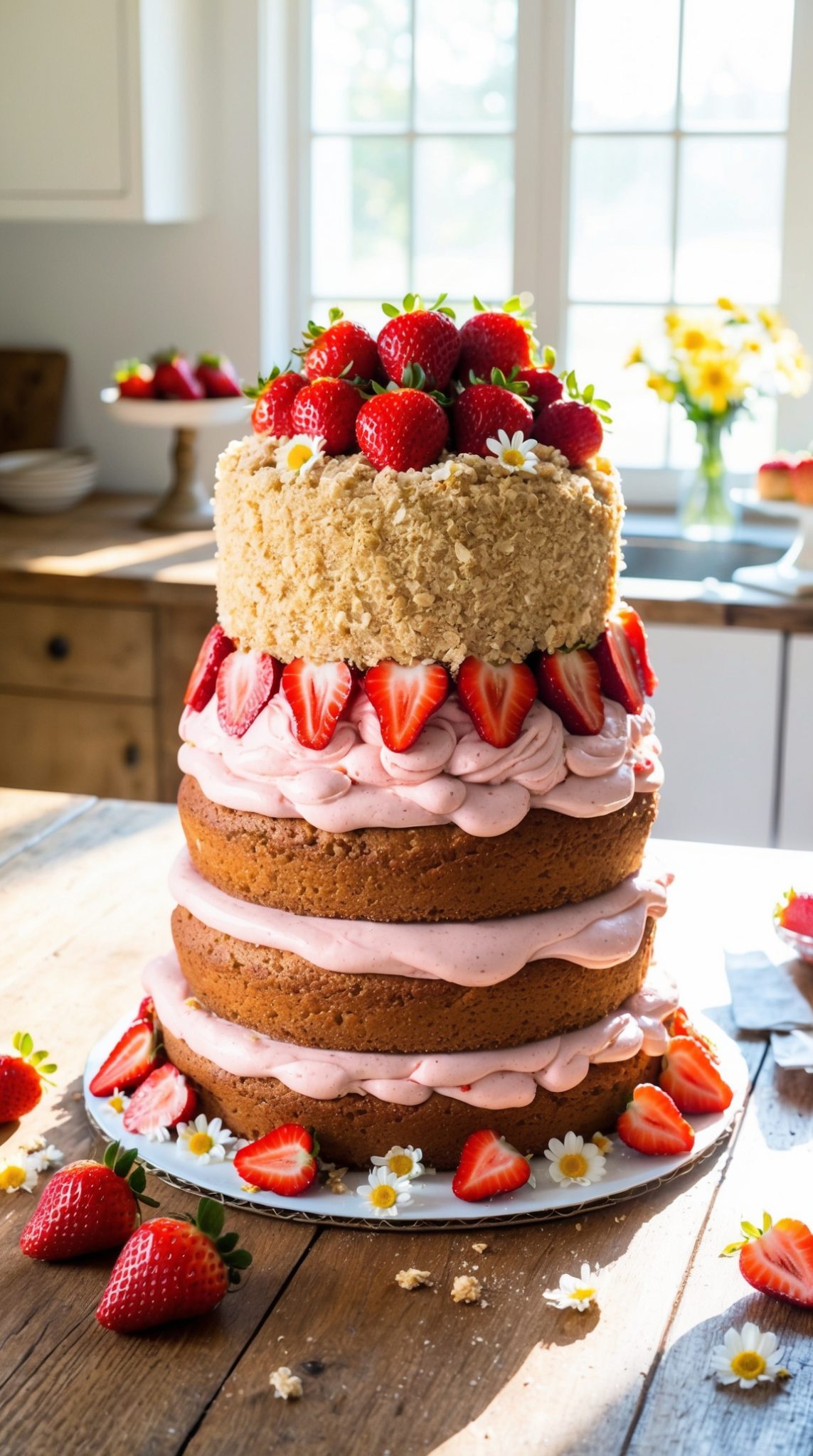 16 Delicious Strawberry Cake Ideas to Delight Every Occasion - CakeIdeasNow