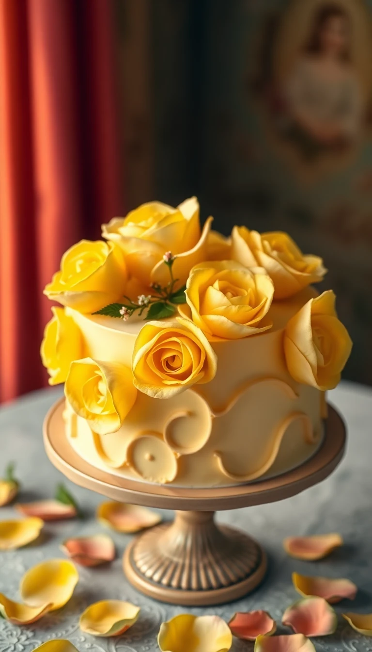 32 Vibrant Yellow Cake Ideas to Brighten Any Occasion - CakeIdeasNow