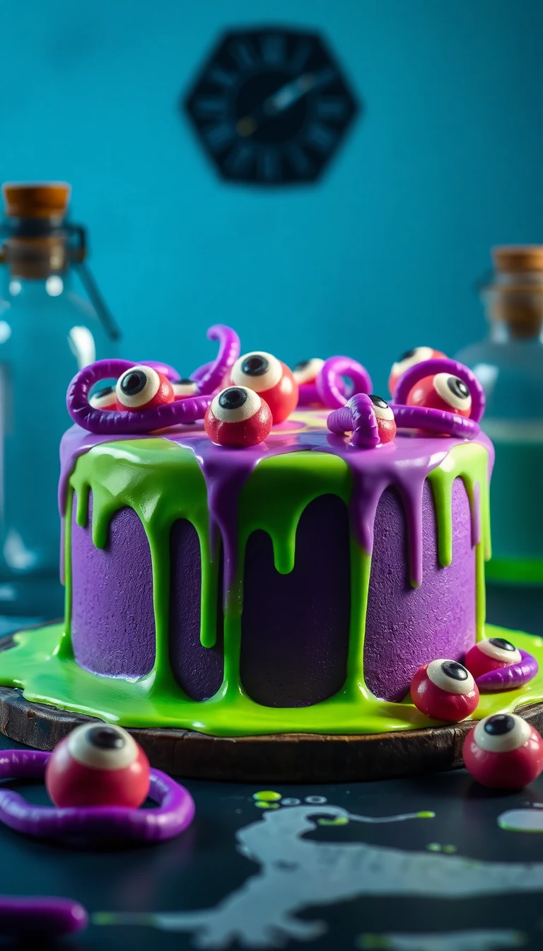 Delight Your Kids with This Fun 32 Edible Slime Cake - CakeIdeasNow