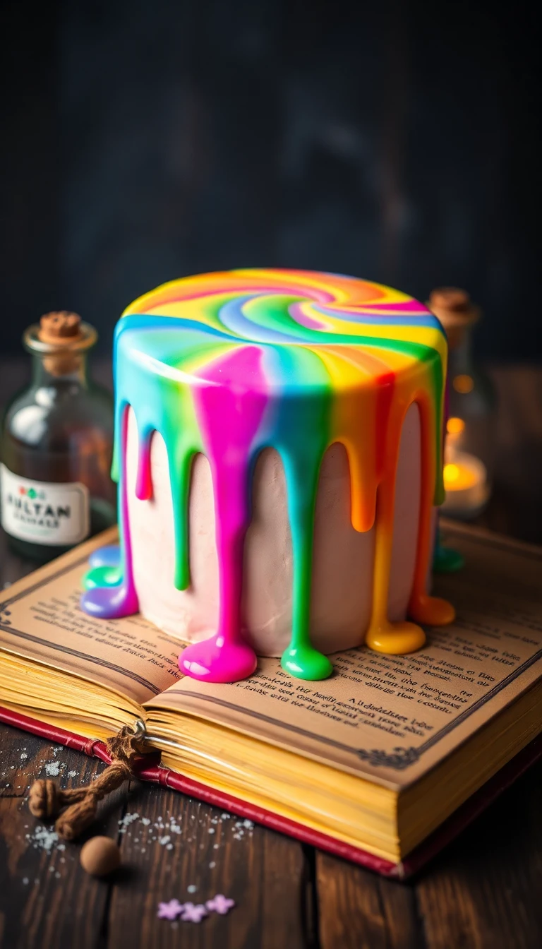 Delight Your Kids with This Fun 32 Edible Slime Cake - CakeIdeasNow