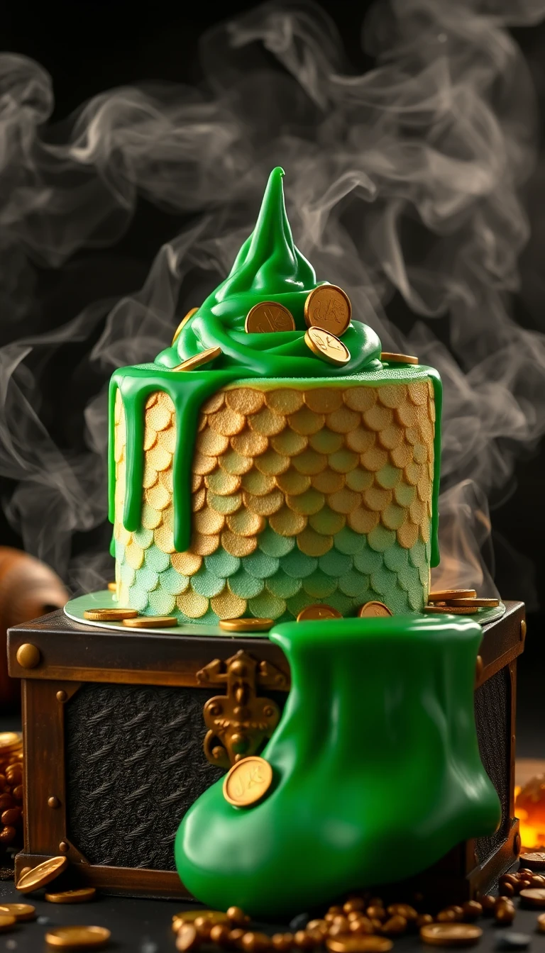 Delight Your Kids with This Fun 32 Edible Slime Cake - CakeIdeasNow