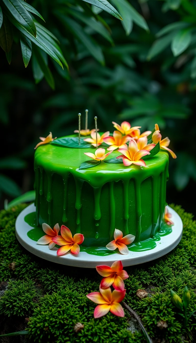 Delight Your Kids with This Fun 32 Edible Slime Cake - CakeIdeasNow
