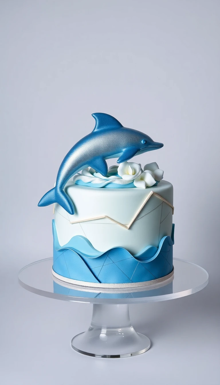 31 Creative Dolphin Cake Ideas for a Splashing Celebration - CakeIdeasNow