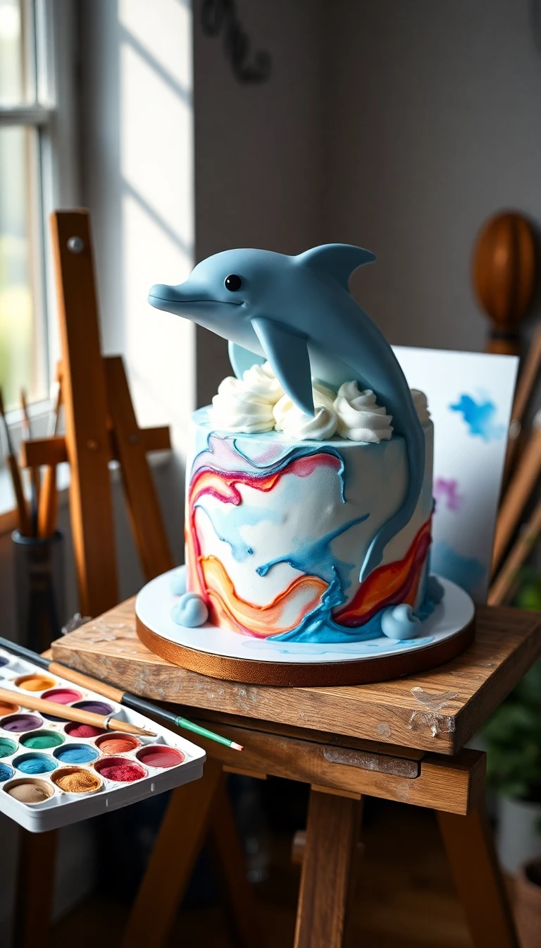 31 Creative Dolphin Cake Ideas for a Splashing Celebration - CakeIdeasNow