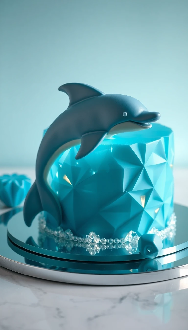 31 Creative Dolphin Cake Ideas for a Splashing Celebration - CakeIdeasNow