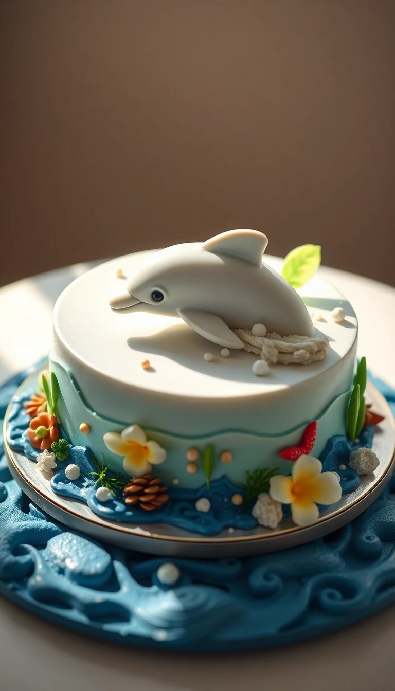 31 Creative Dolphin Cake Ideas for a Splashing Celebration - CakeIdeasNow