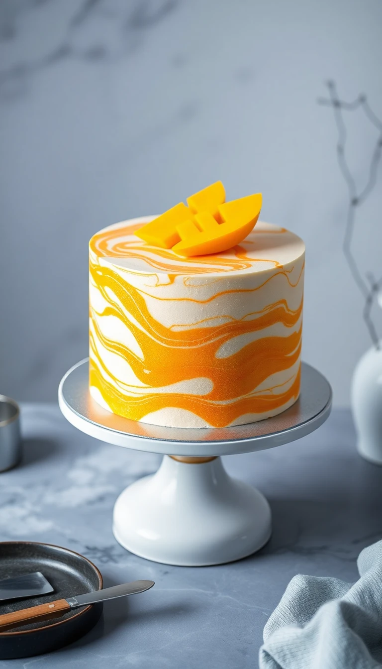 31 Mango Cake Ideas That Are Sweet and Tropical - CakeIdeasNow